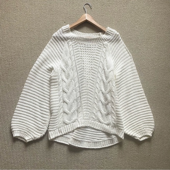 a.n.a | Sweaters | 3 For Ana A New Approach White Relaxed Fit Sweater ...
